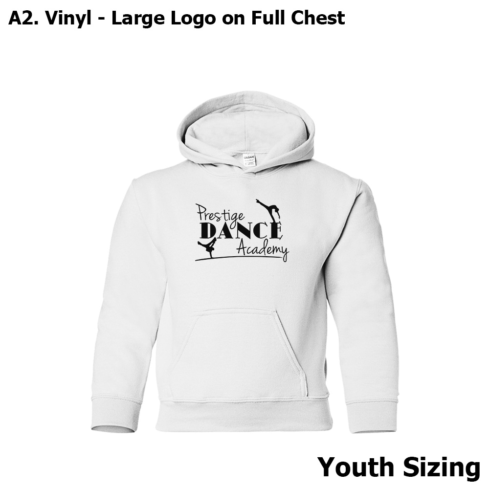 PDA - Gildan Youth Pullover Hoodie [Logo 2]
